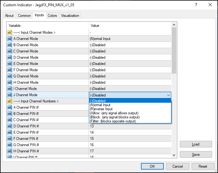 Updated: PIN Multiplexer (MUX PIN) – JagzFX